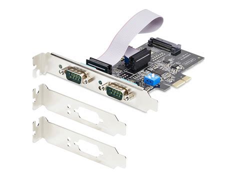 2 Port Serial Pcie Card Dual Port Pci Express To Rs232 Rs422 Rs485 Db9 Serial