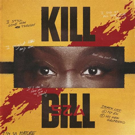 Sza Kill Bill Rfreshalbumart