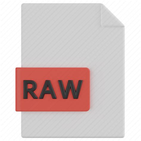 Raw File File Format Extension Raw Document Filetype Icon Download On Iconfinder