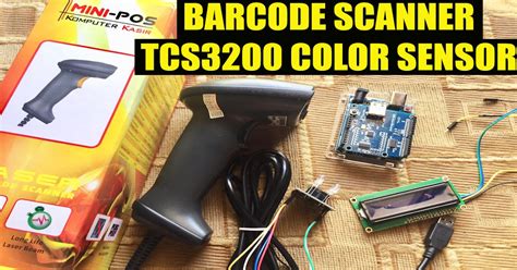 Alat Deteksi Warna Tcs3200 Dan Barcode Scanner Mini Pos Mp6200 Arduino