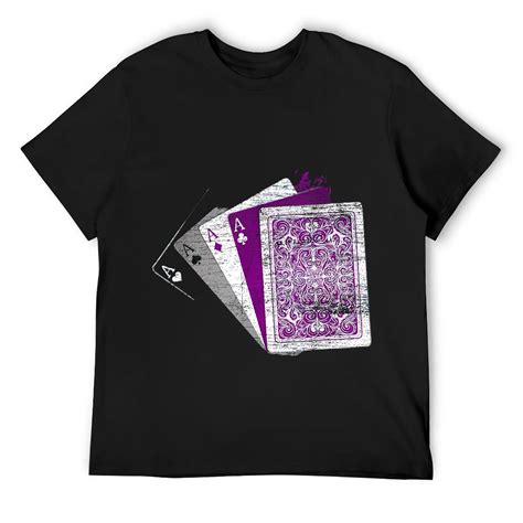 Asexuality T Ace Flag Playing Cards Queer Lgbt Asexual T Shirt