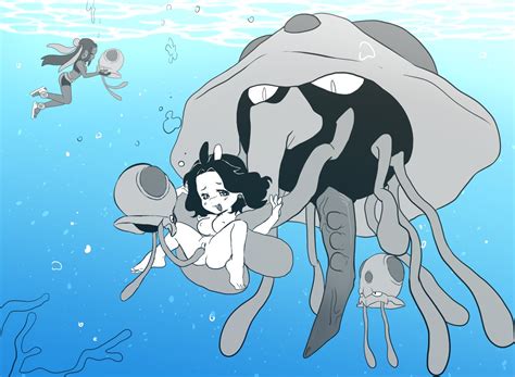 Rule 34 Cvbe Nessa Pokemon Nude Ocean Original Character Pokemon