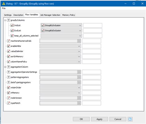 Group Columns Selection In Groupby Node Feedback And Ideas Knime