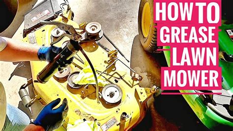 How To Grease Spindles On Mower At Blake Pardey Blog