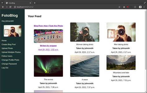 Display Posts In The Feed Intermediate Django Openclassrooms