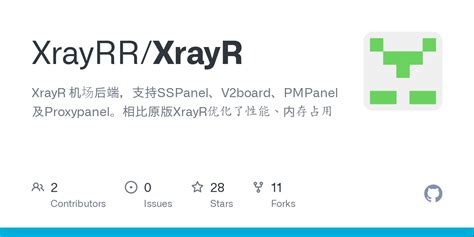 Github Xrayrr Xrayr Xrayr 机场后端，支持sspanel、v2board、pmpanel及proxypanel。相比原版xrayr优化了性能、内存占用