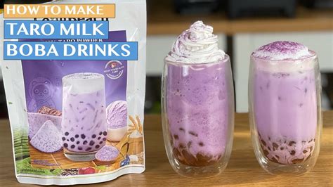 3 Easy Taro Milk Recipes Hot Taro Latte Iced Taro Latte And Taro