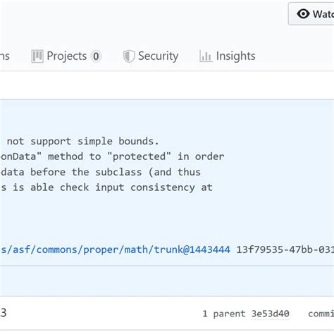 Example Of Refactoring Commit Message That Confused The Classifiers