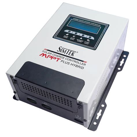 Simtek Mppt Plus Hybrid Solar Charge Controller V Voc Fully Automatic With Dual Lcd