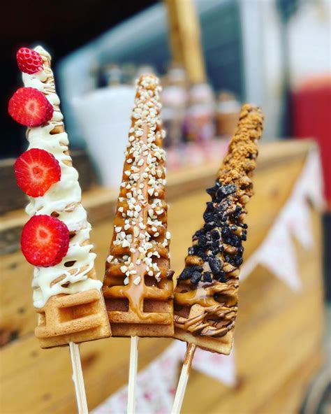 Waffles On A Stick Waffle Shop Bubble Waffle Waffles