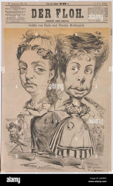 Countess Of Paris And Princess Metternich Carl Von Stur 1840 1905