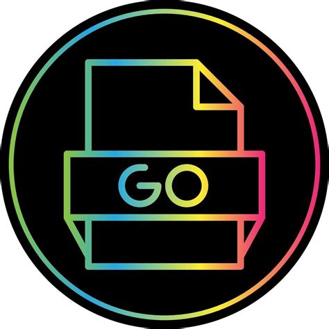 Go File Format Icon 16903757 Vector Art At Vecteezy