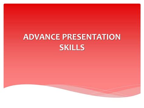 Animation Basics For Presentation 1 Pptx