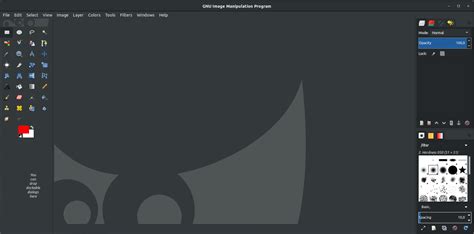 GIMP tool menülerini tek bir yerde göstermek Sin Makdos Blog