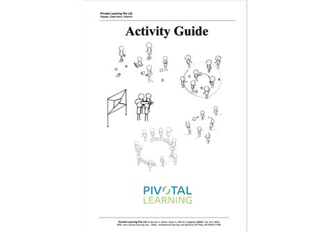 Facilitation Activity Guide Pivotal Learning Pte Ltd