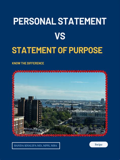 Statement Of Purpose Vs Personal Statement Pdf