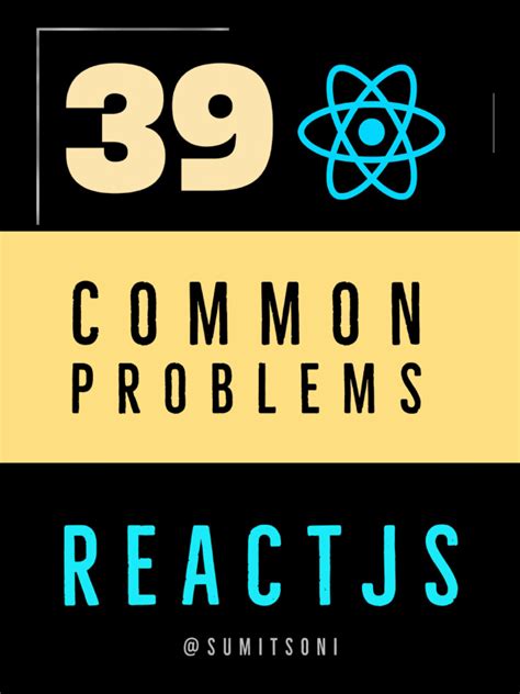 39commonproblemsinreactjs1684785894 Pdf