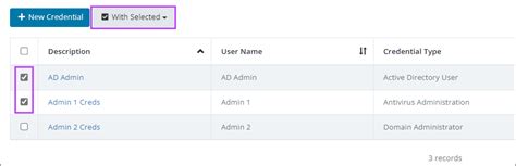 With Selected Option Bulk Actions