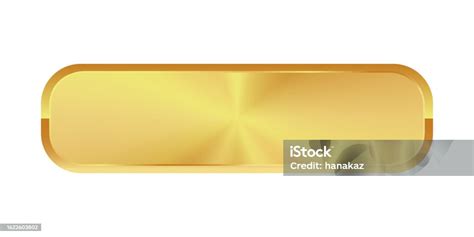 텍스트를 삽입하기 위한 레이블 루프 배경 우아한 디자인 벡터 그림 3차원 형태에 대한 스톡 벡터 아트 및 기타 이미지 3차원 형태 국경 금 금속 Istock