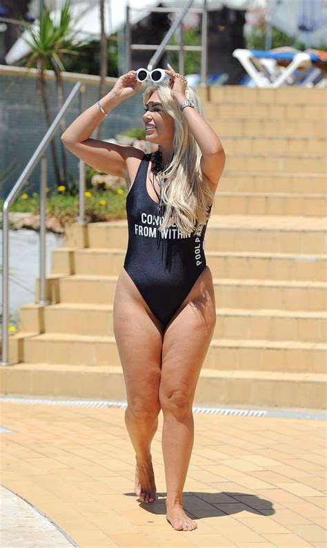 Frankie Essex In Swimsuit On Holiday In Portugal 08272017 Hawtcelebs