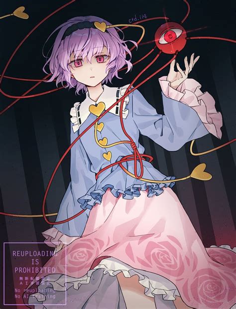 Komeiji Satori Touhou Drawn By Ctd Danbooru