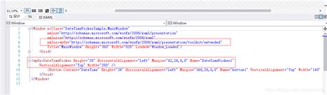 Wpf Datetimepickerxceedwpftoolkit Datetimepicker Csdn博客