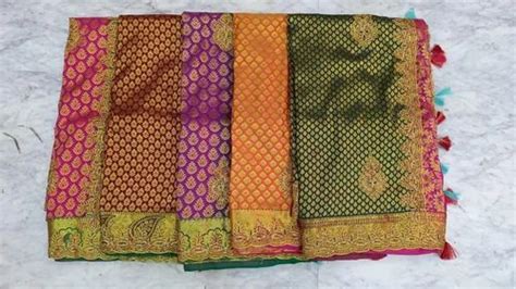 Silk Border Saree At Rs In Kolkata ID