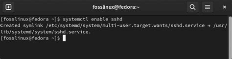 The Beginners Guide To Ssh Server In Fedora Foss Linux