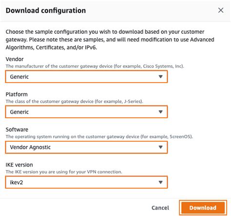 How To Configure An IKEv IPsec VPN To An AWS VPN Gateway With BGP Barracuda Campus