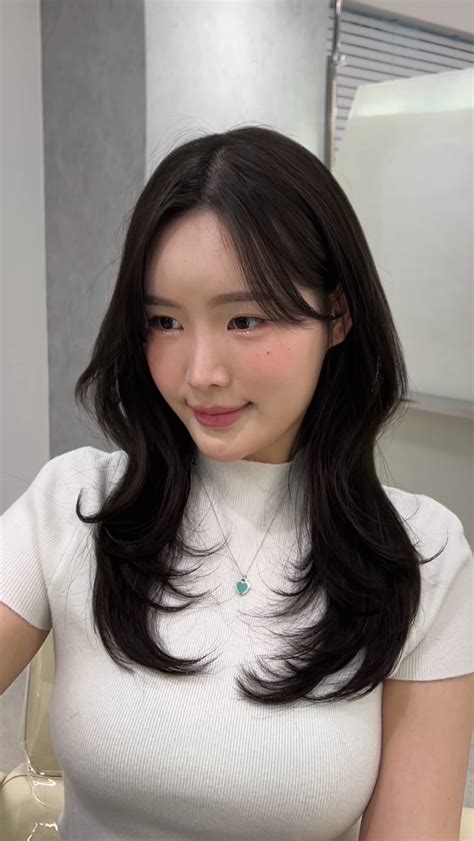 강남미용실 수지 레이어드컷 레이어드펌 Idxuzy • Instagram Photos And Videos