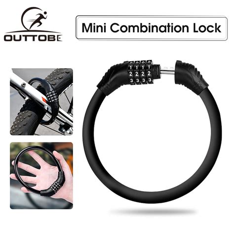 Outtobe Bicycle Lock Bike Lock Cable Anti Theft Bike Locker Ring