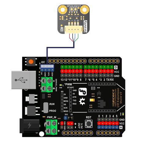 sku sen0245 vl53l0 distance ranging sensor jimaobian dfrobotwikicn