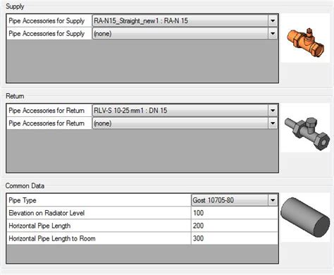 hydraulic balancing of the heating device systems in autodesk® revit® arkance lithuania