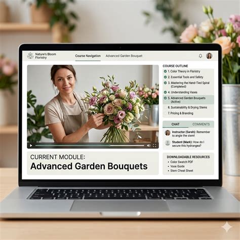 How To Learn Floristry Classroom Vs Online Courses Compared Morgan