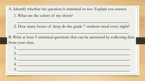 Statistical And Non Statistical Question Pptx