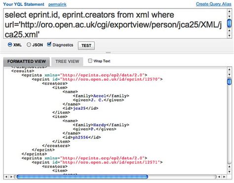 Xml Data Scraping And Screen Scraping With Yql The Blog