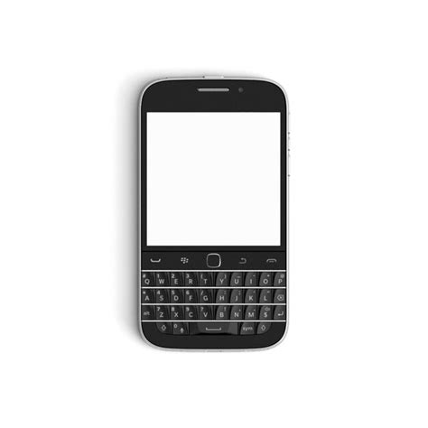 Premium Photo Mobile Phone Button And Touch Display Empty Scene Isolated