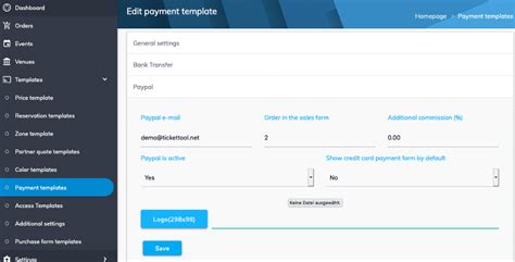 Payment Settings For Your Event Ticketing Shop Tickettool