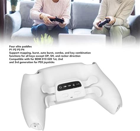Buy Back Paddles Programable Remap Kit For Ps5 Controller Programable 4 Back Buttons Remap Kit
