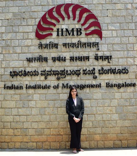 Anjali Joshi On Linkedin Iimbangalore Mbajourney Gratitude Nextchapter