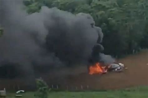 Vídeo Avião De Pequeno Porte Cai No Interior Da Bahia E Piloto Morre