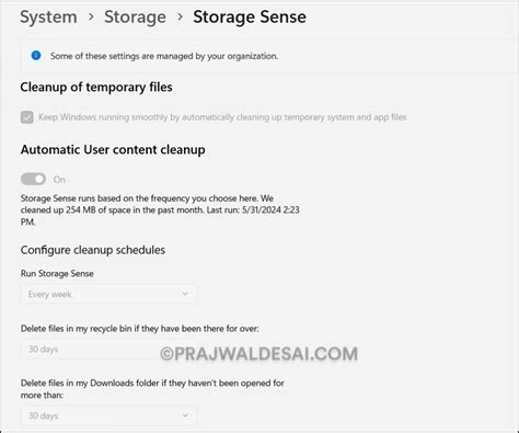 How To Configure Storage Sense Using Intune Prajwal Desai