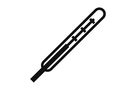 Body Thermometer Icon Simple Style Graphic By Nsit0108 · Creative Fabrica