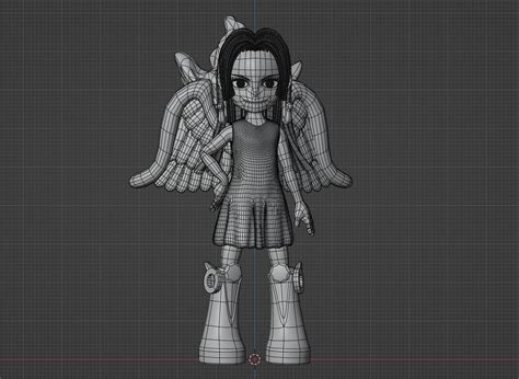 S Snake Seraphim One Piece D Model By Summerforce