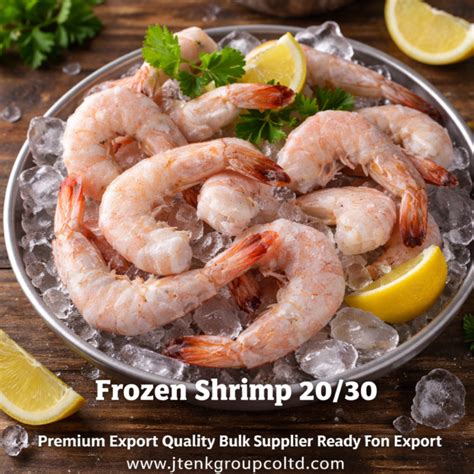 Frozen Shrimp 20 30 Premium Export Quality Bulk Supplier Ready For