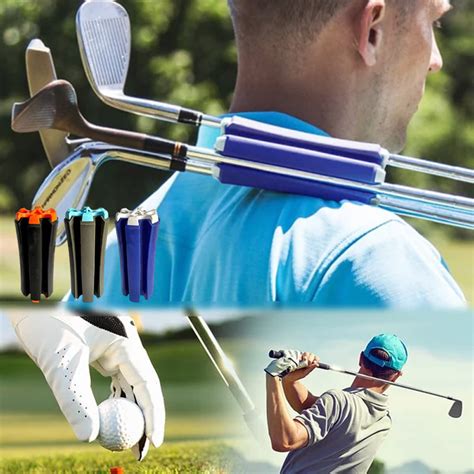 Portable Golf Club Holder Peachloft