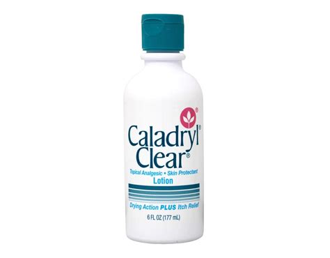Caladryl Clear Skin Protectant Lotion 6 Oz Pack Of 6
