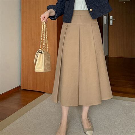 코코블랙 르마인 핀턱 플레어 스커트 믿고 사는 즐거움 Ssgcom