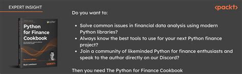 Python For Finance Cookbook Over Powerful Recipes For Effective Financial Data Analysis Nd
