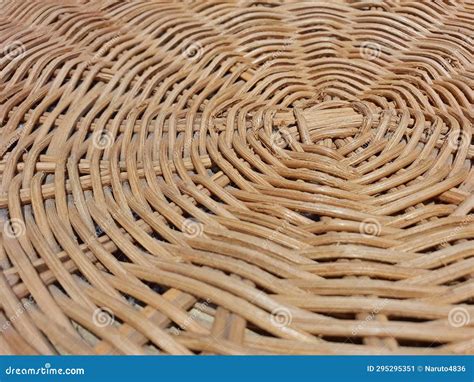 Basket Weaving Reed And Cane Pattern Background Stock Image Image Of